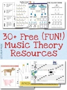 Free Resources - Free Sheet Music and Theory Printables