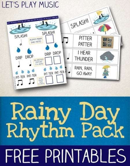 Umbrella Song: Rainy Day Songs - Let's Play Music